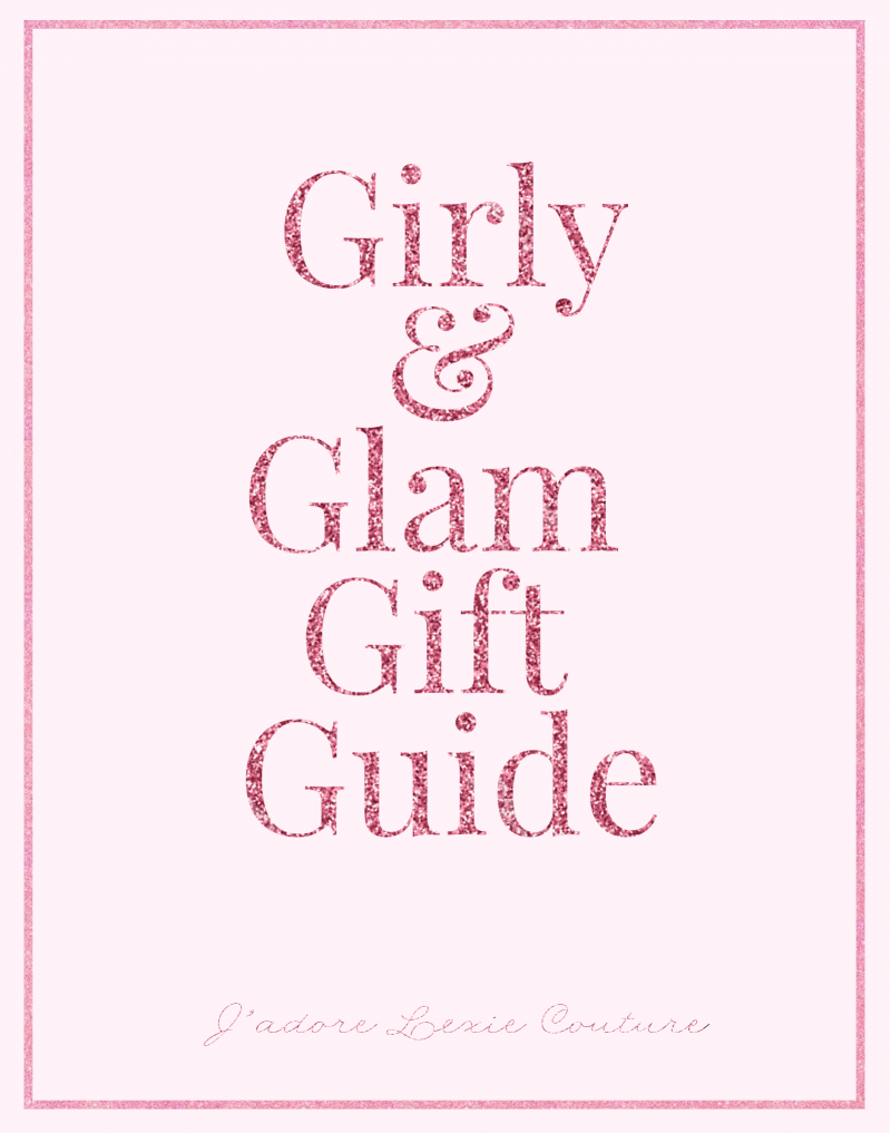 A Girly & Glam Gift Guide For The Last Minute Shoppers - J'adore Lexie ...