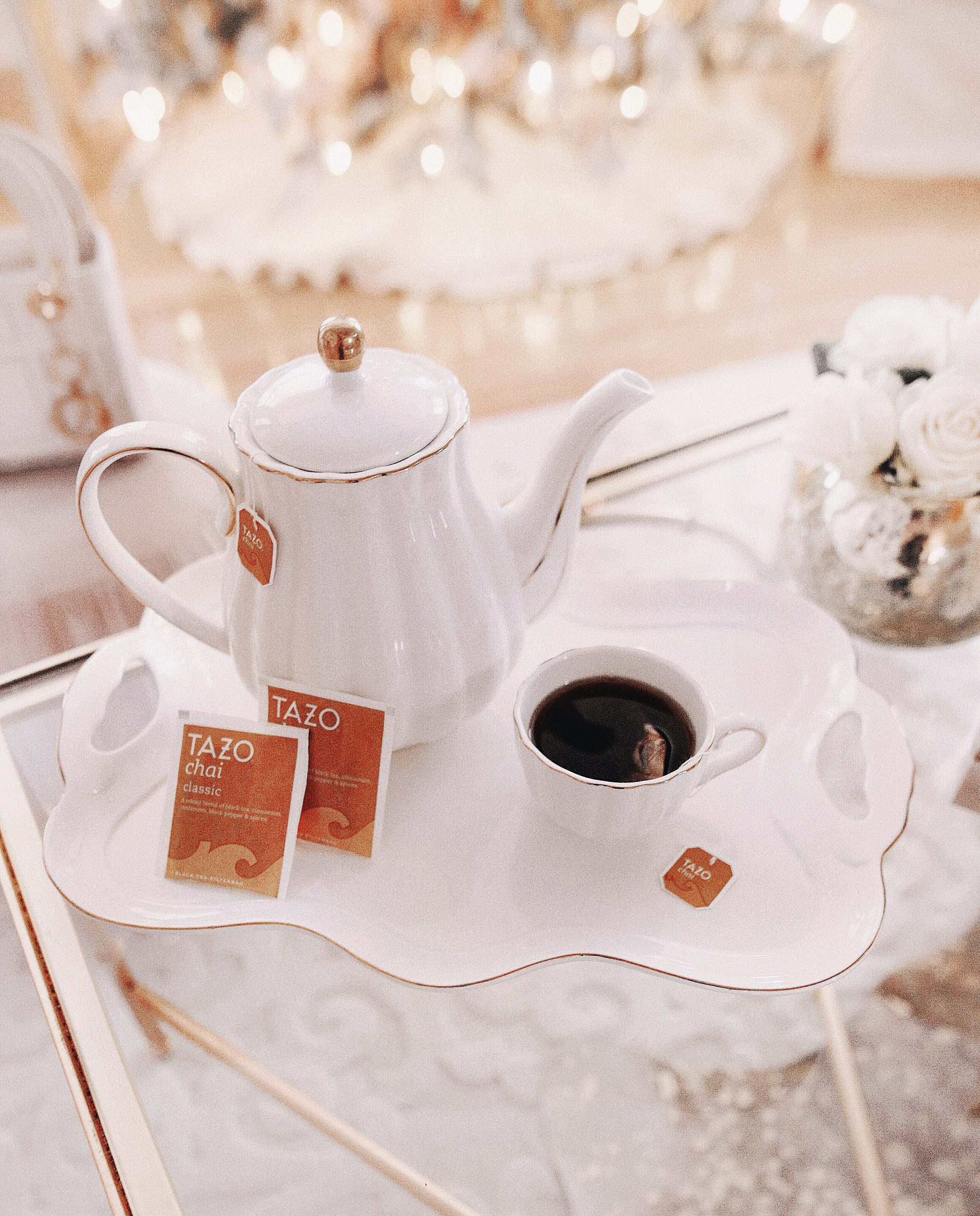 Fa la la in love with Tazo Chai This Winter - J'adore Lexie Couture