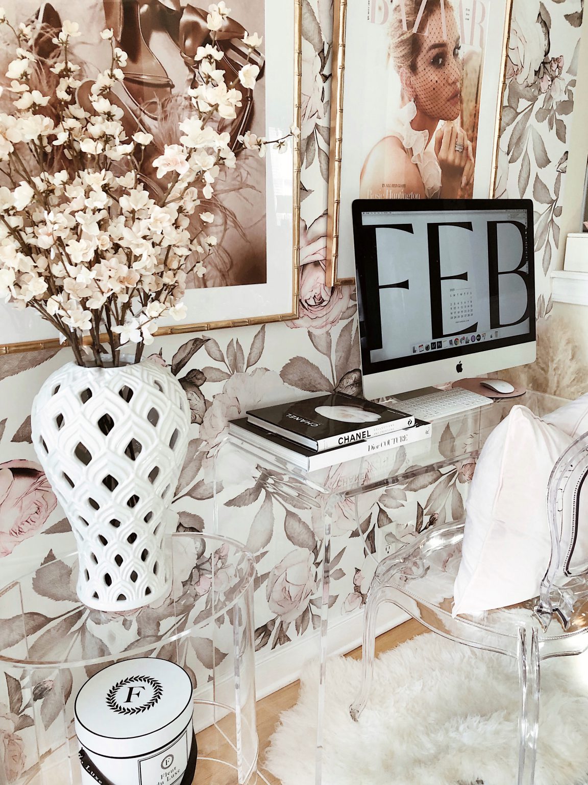 A Glam Workspace Reveal Feat. Grandin Road Pt. One - J'adore Lexie Couture